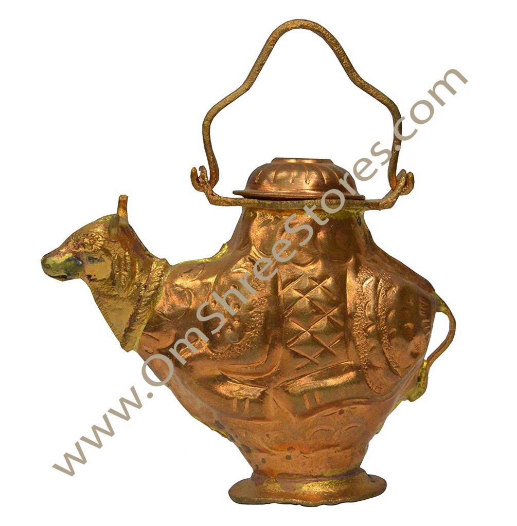 Gaumukhi Copper Kamandal – Cow’s Mouth Vessel – Holy Water Vessel ...